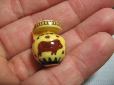 Ancient ROMAN Pitcher Vase Greek Art Pottery Artifact Tiny Dollhouse ...