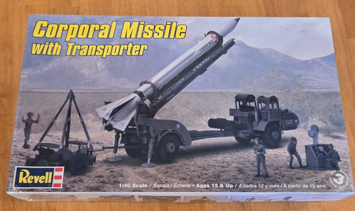 Revell 1/40 Corporal Missile with Transporter Model Kit # 85-7852 NIB ...