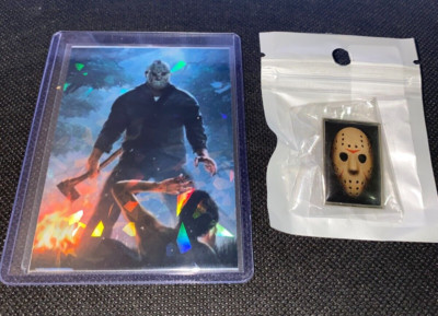Friday the 13th Movie Jason Vorhees Custom Refractor Card & Collectors ...