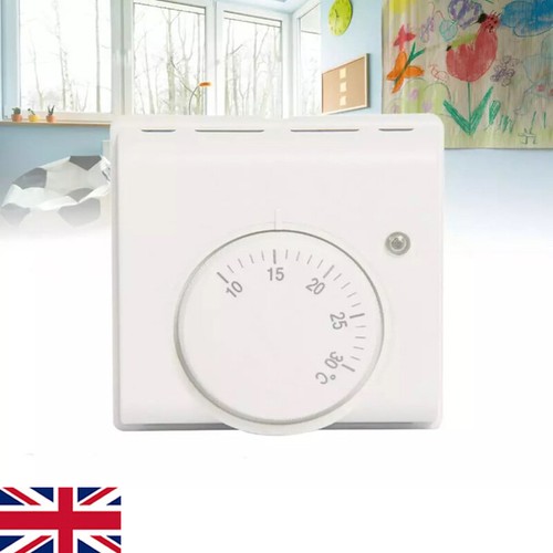 Home White Central Heating Room Temp Replace Thermostat Mechanical Stat ...