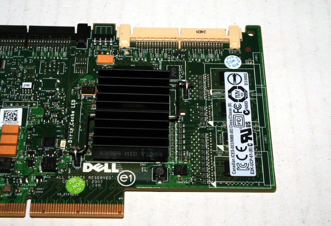 RAID Board ICES-003/NMB-003 for Dell PowerEdge R710 Server w/ Dell ...