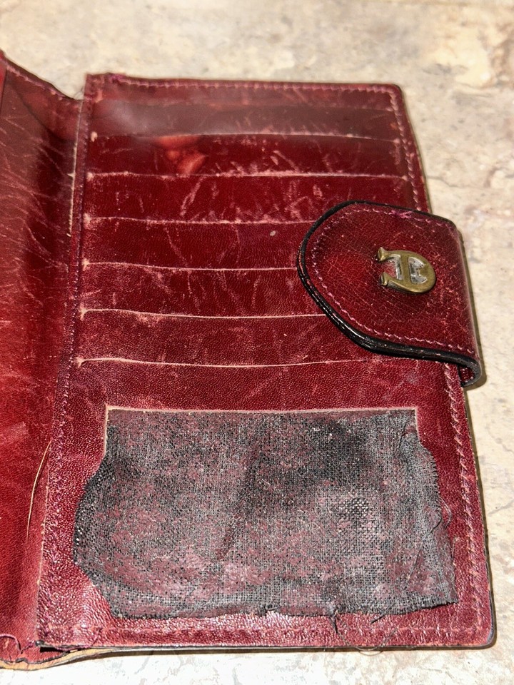 Vintage Aigner Leather Wallet with Coin Purse | eBay