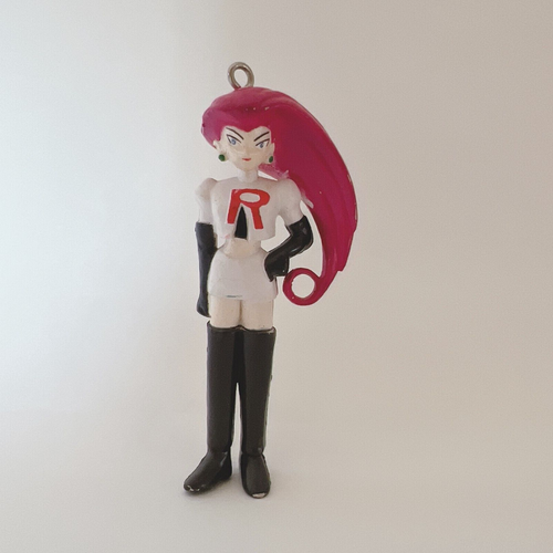 Pokemon Tomy Team Rocket Jessie Musashi 2.5" keychain figure toy Japan ...