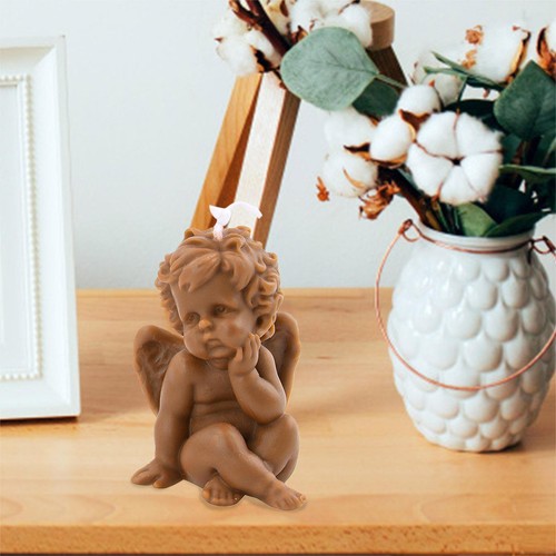 Silicone Angel Mold Silicone Molds For Candles 3D Angel Candle Making ...