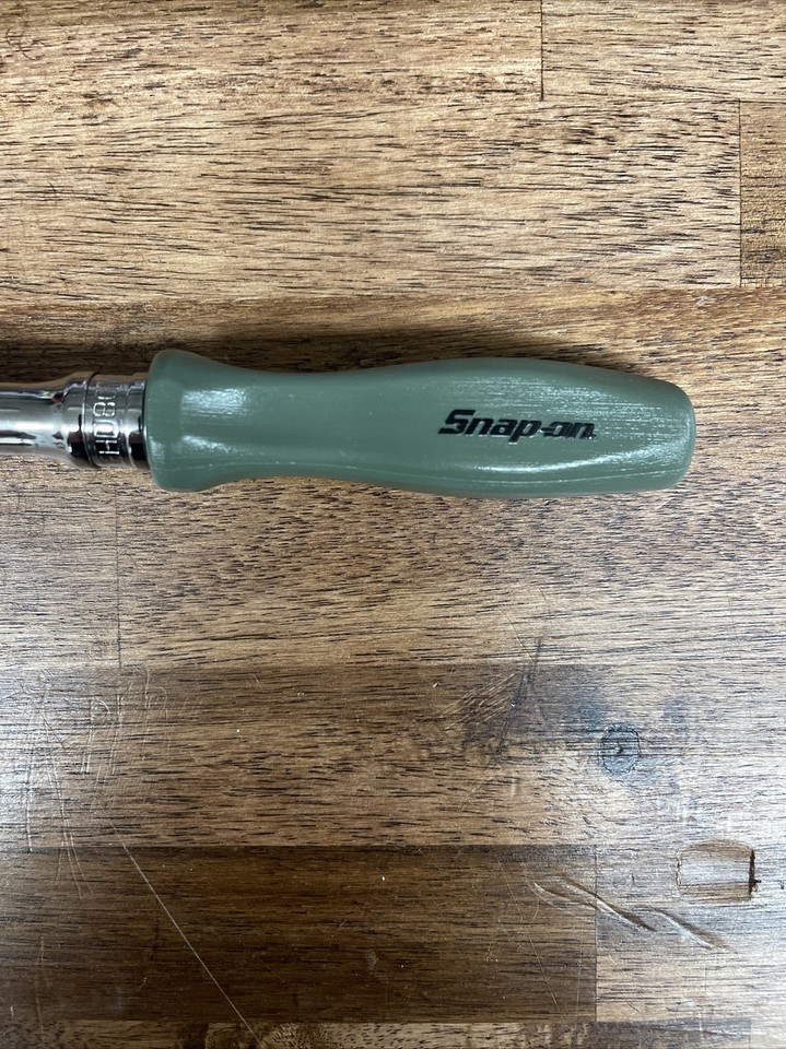 *NEW* Snap On Tools FHD80MP 3/8" Indexing Head COMBAT GREEN Hard Handle ...
