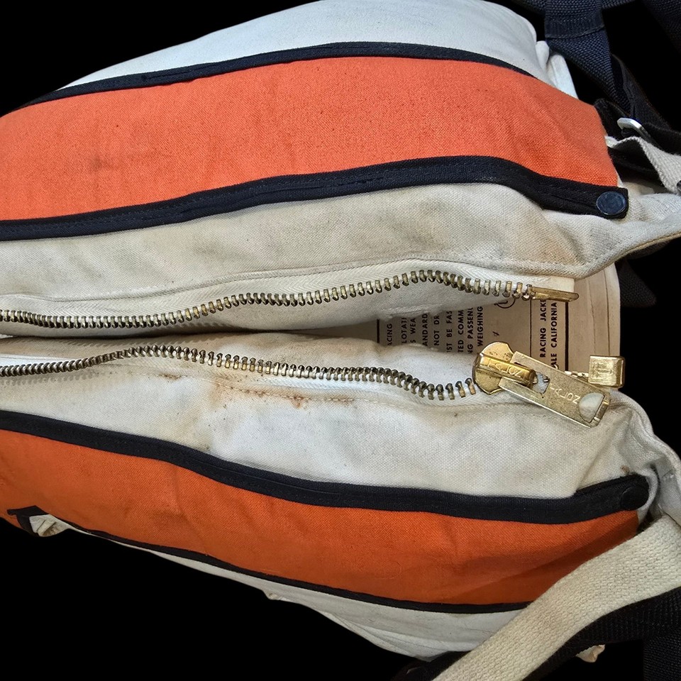 Lifeline Boat Racing Life Jacket Lifeline 125mph Class 1975 | eBay