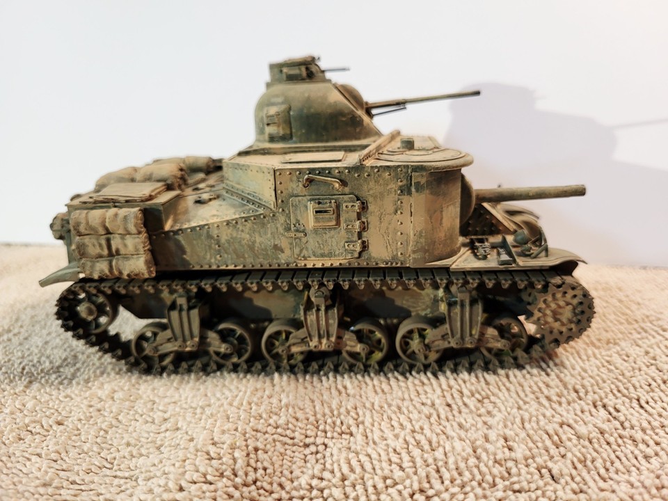 BUILT 1/35 WW2 US ARMY M3 LEE TANK PRO BUILT | eBay