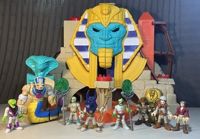 Fisher Price Imaginext Serpent Strike Pyramid Egyptian Mummy Snake ...