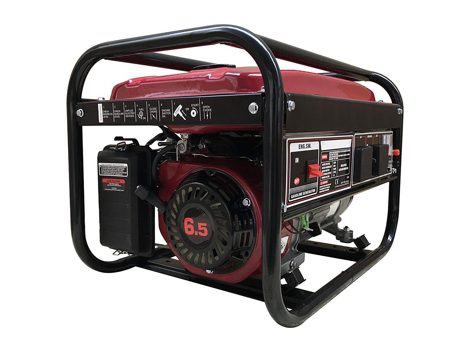 Petrol Generator 2000W 3000W Electric Key/Pull Start 6.5HP / 7HP UK ...