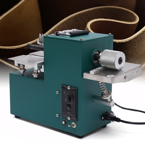 110V Electric Leather Strap Slitter Cutting Tool Cutter Machine Leather ...