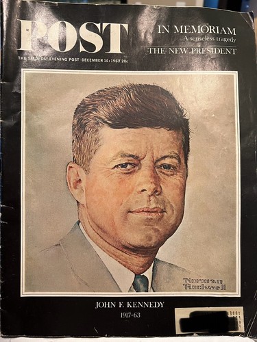 The Saturday Evening Post December 14 1963 John F. Kennedy JFK (5.5 ...