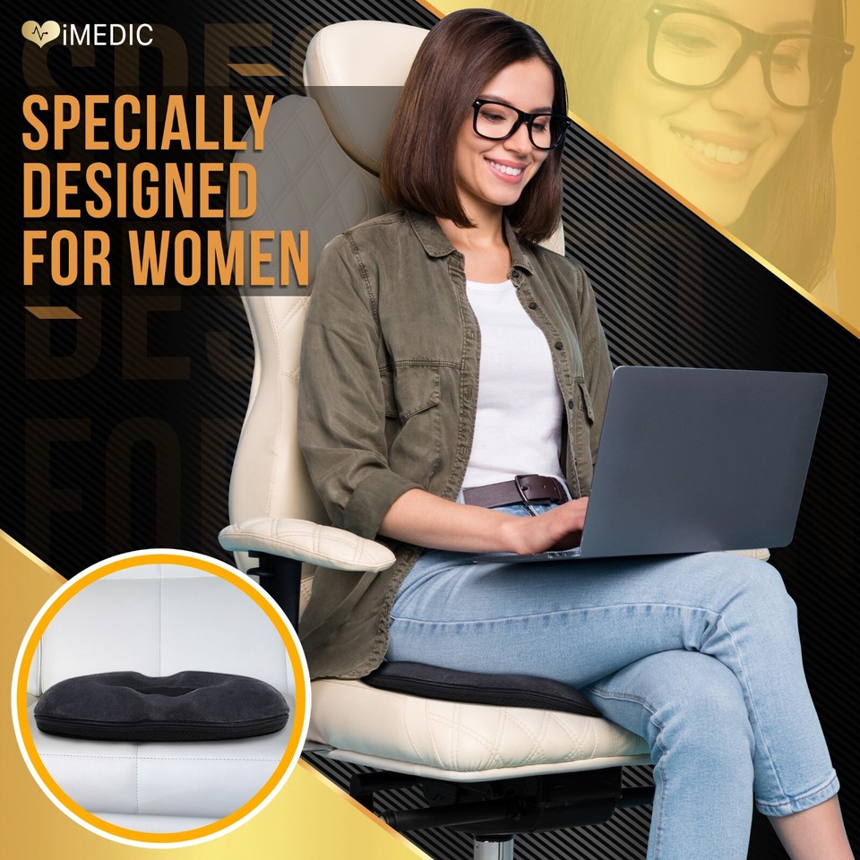 Donut Cushion Memory Foam Medical Ring Seat Pain Relief Orthopedic ...