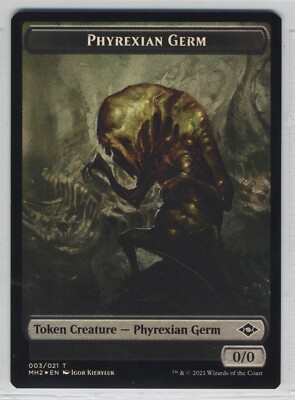Magic the Gathering Phyrexian Germ Squirrel Token 011 Modern Horizons 2 ...