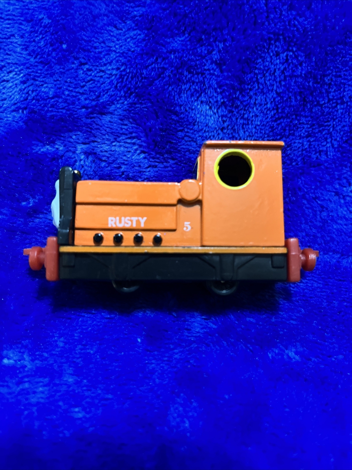 Thomas The Train Friends #5 Tank Engine Diecast Ertl Train 1995 Rusty ...