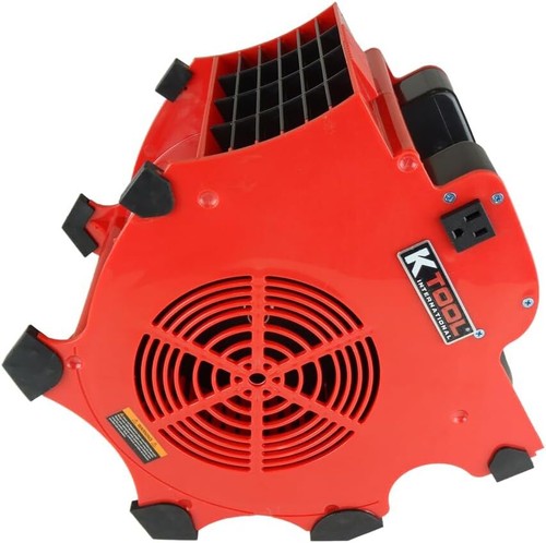 K Tool International 77700 Big Chill Blower Fan, 1200 CFM, 3 Speed, Red ...