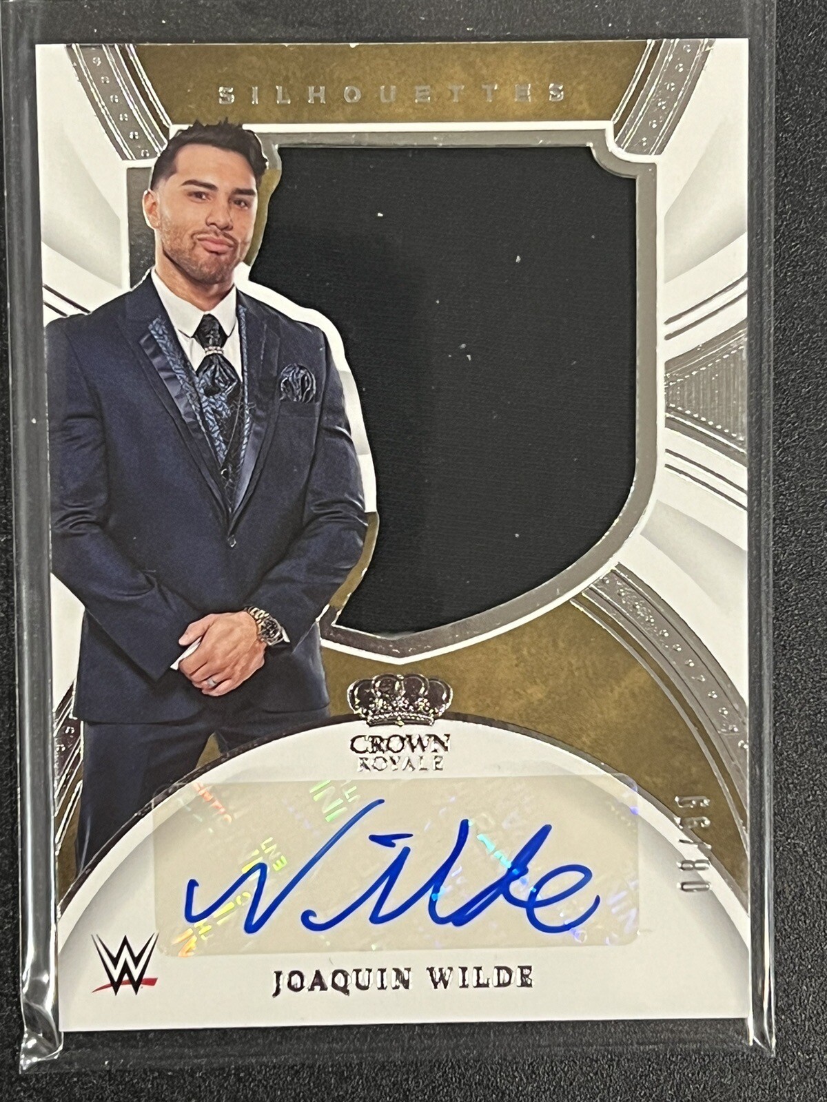 2022 Panini Crown Royale Joaquin Wilde Silhouettes Autograph Auto /99 # ...
