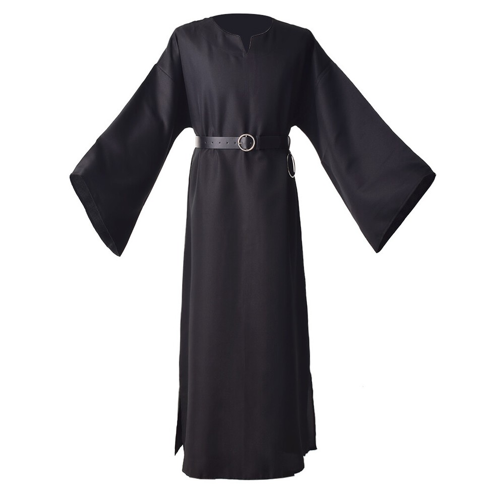 Medieval Men Ritual Robe With Belt Halloween Wicca Pagan Ritual Cosplay ...