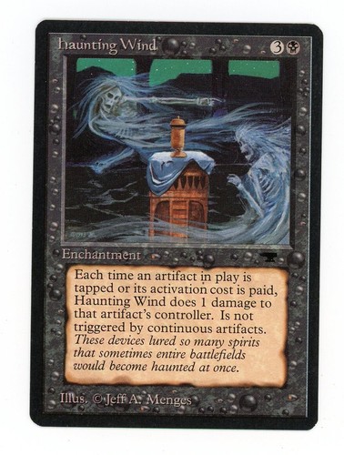 Magic the Gathering Antiquities Haunting Wind MTG Uncommon NM | eBay