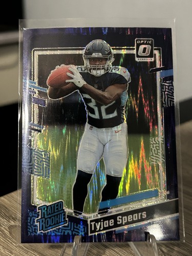 2023 Donruss Optic Purple Shock #297 Tyjae Spears | eBay