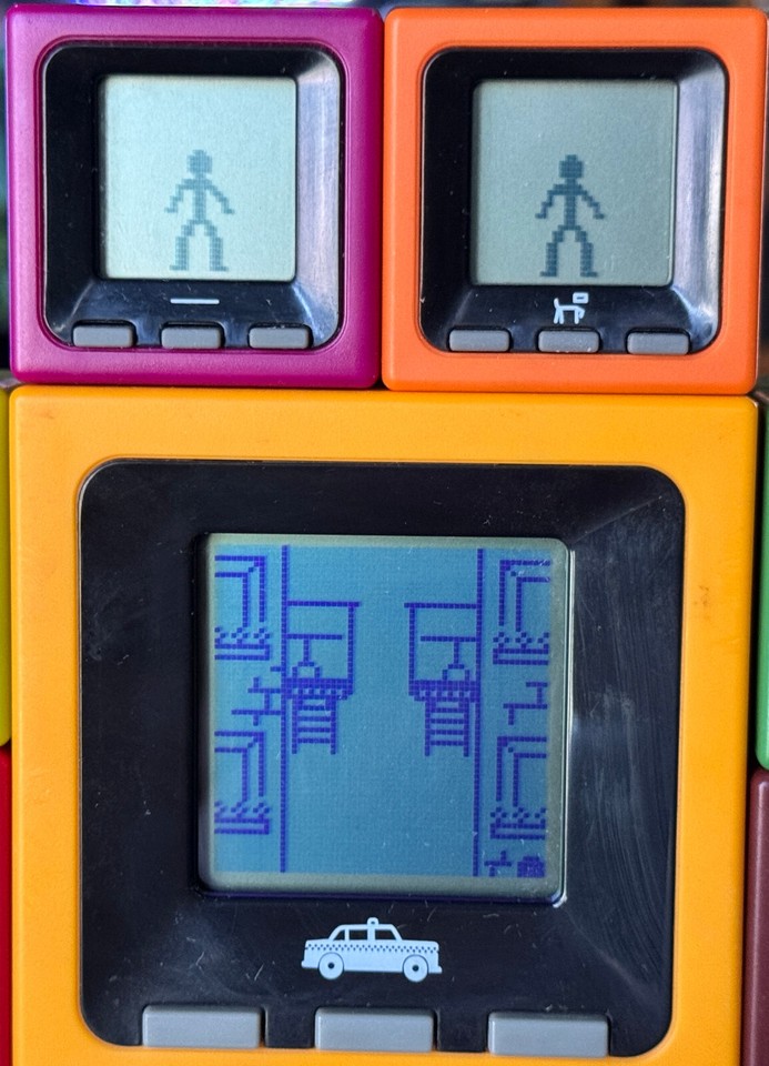 Radica Cube World Series 1-4 & Jumbos 20 cubes & Instruction Manuals ...