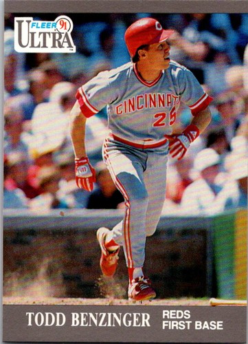 Todd Benzinger 1991 Fleer Ultra #87 Baseball Card | eBay