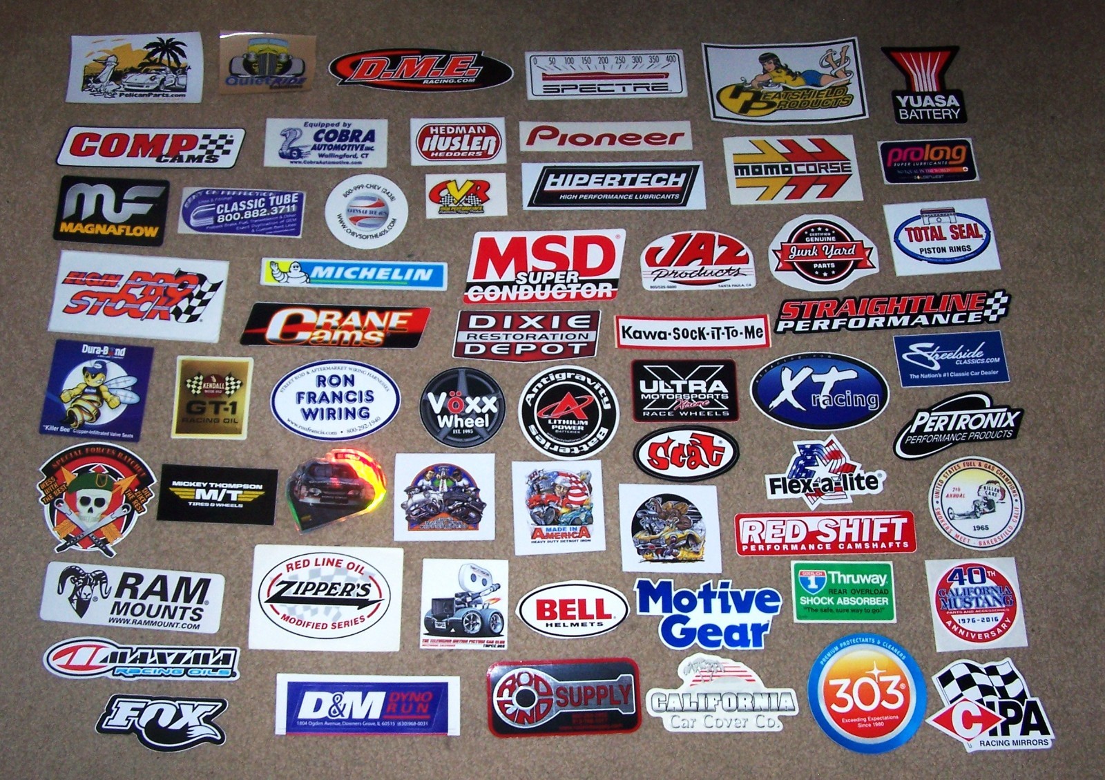 Lot Of 60 Racing & Performance Company - Stickers NHRA NASCAR Hot Rod ...