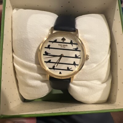 Kate Spade Women Watch Navy Blue Band | eBay