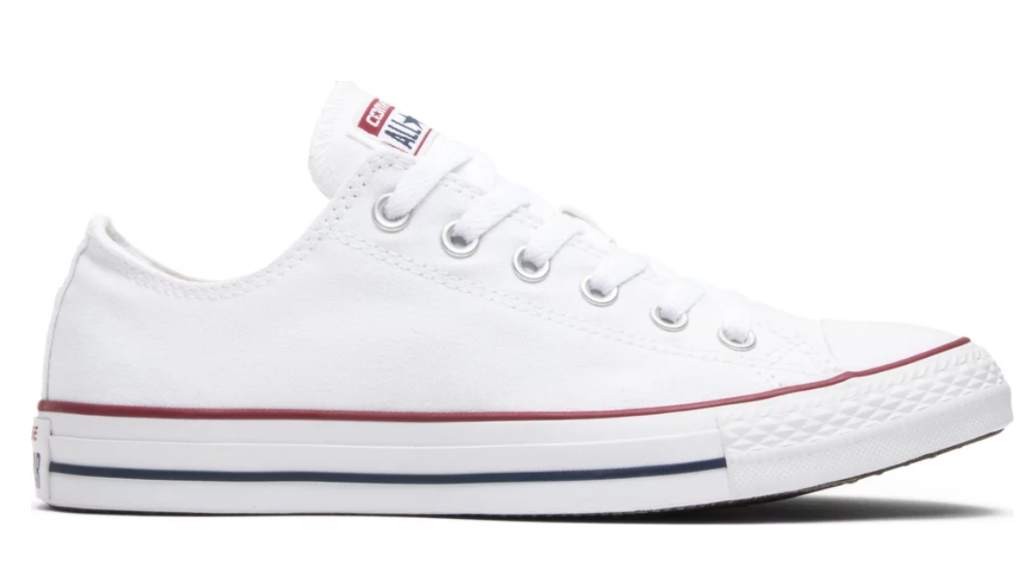 Converse Converse Chuck Taylor All Star Ox M7652 OPTICAL WHITE LOW TOP ...