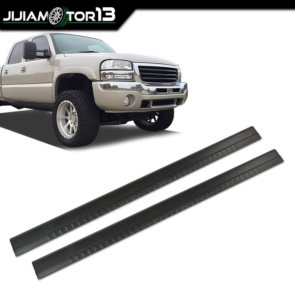 Pair Slip On Rocker Panels Covers Fit For 99-06 Chevy Silverado and ...