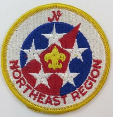 Northeast Region Patch YELLOW Border [C-1610] | eBay