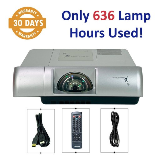 Promethean PRM-30A LCD Projector (Short-Throw) 1080i - Only 636 Lamp ...
