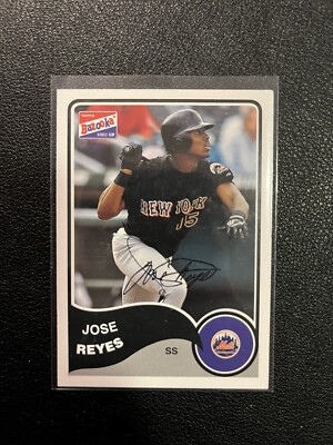 2003 Topps Bazooka Jose Reyes Rookie #117 New York Mets | eBay