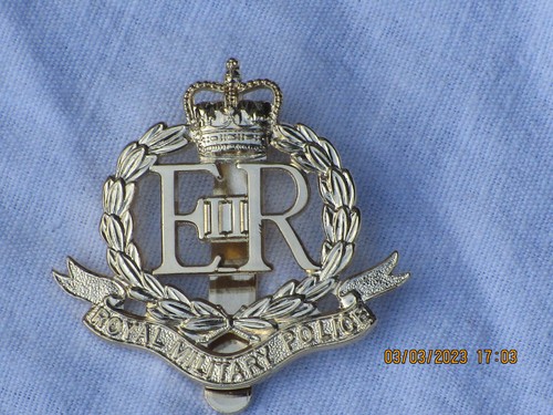 Royal Military Police,RMP Capbadge,Anodised Aluminium Staybright,Toye-Kenning-Sp | eBay.de