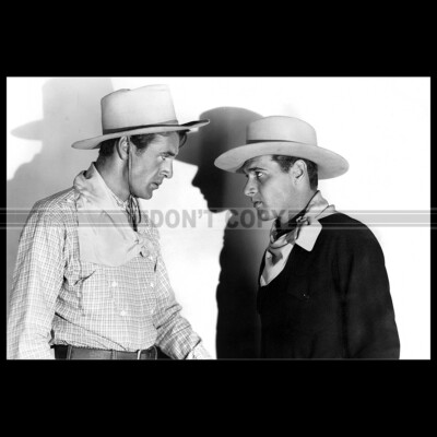 Photo F.019390 GARY COOPER & RICHARD ARLEN (THE VIRGINIAN) 1929 | eBay