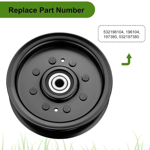 AYP 532196104 Idler Pulley 54" Riding Mower Craftsman LT2000 Husqvarna ...