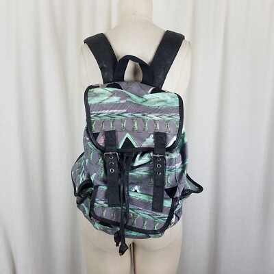 Mossimo Southwestern Aztec Tribal Print Backpack Rucksack Cinch Bag ...