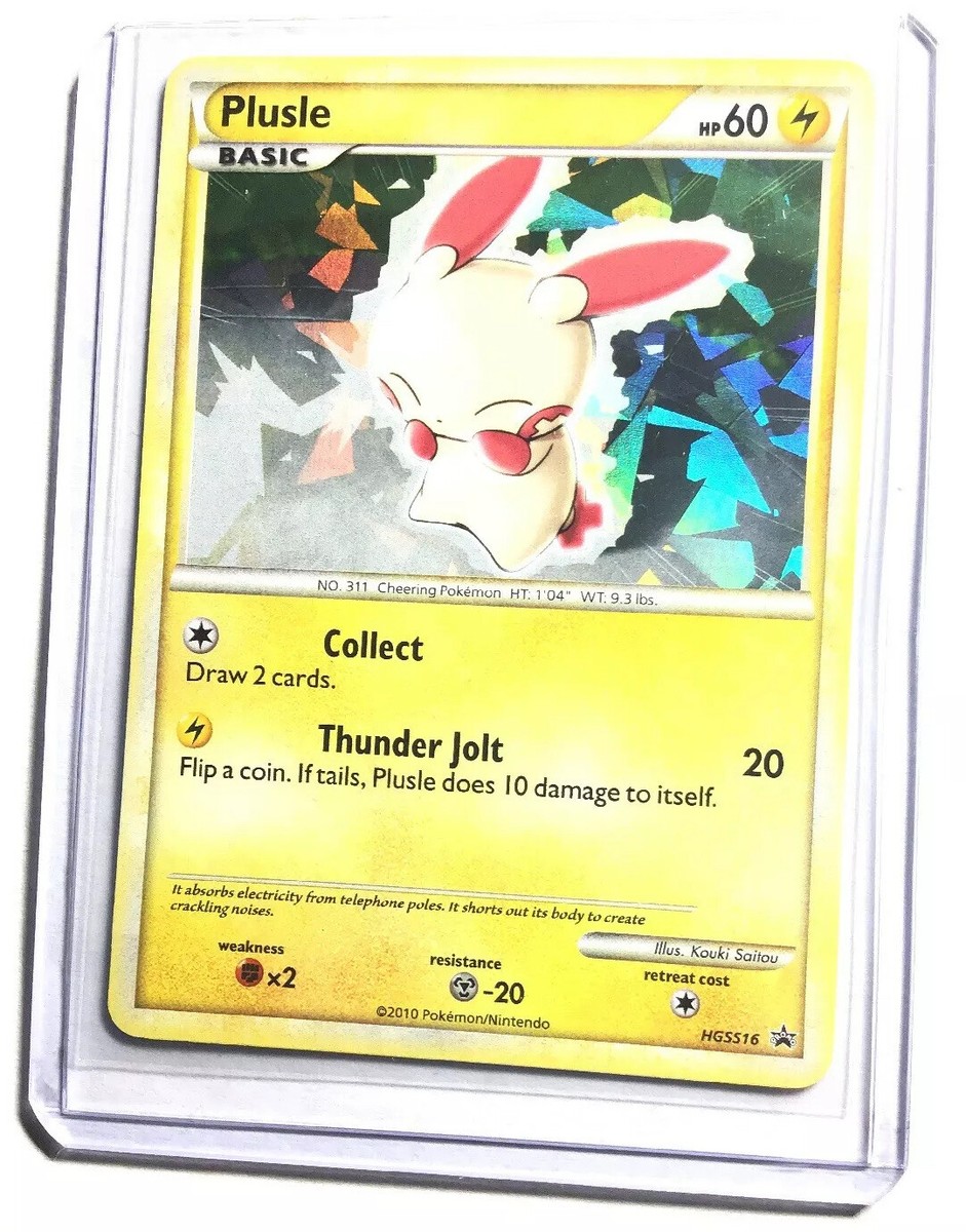 Pokemon Plusle Card 2018 Pokemon Sun & Moon Celestial Storm 53