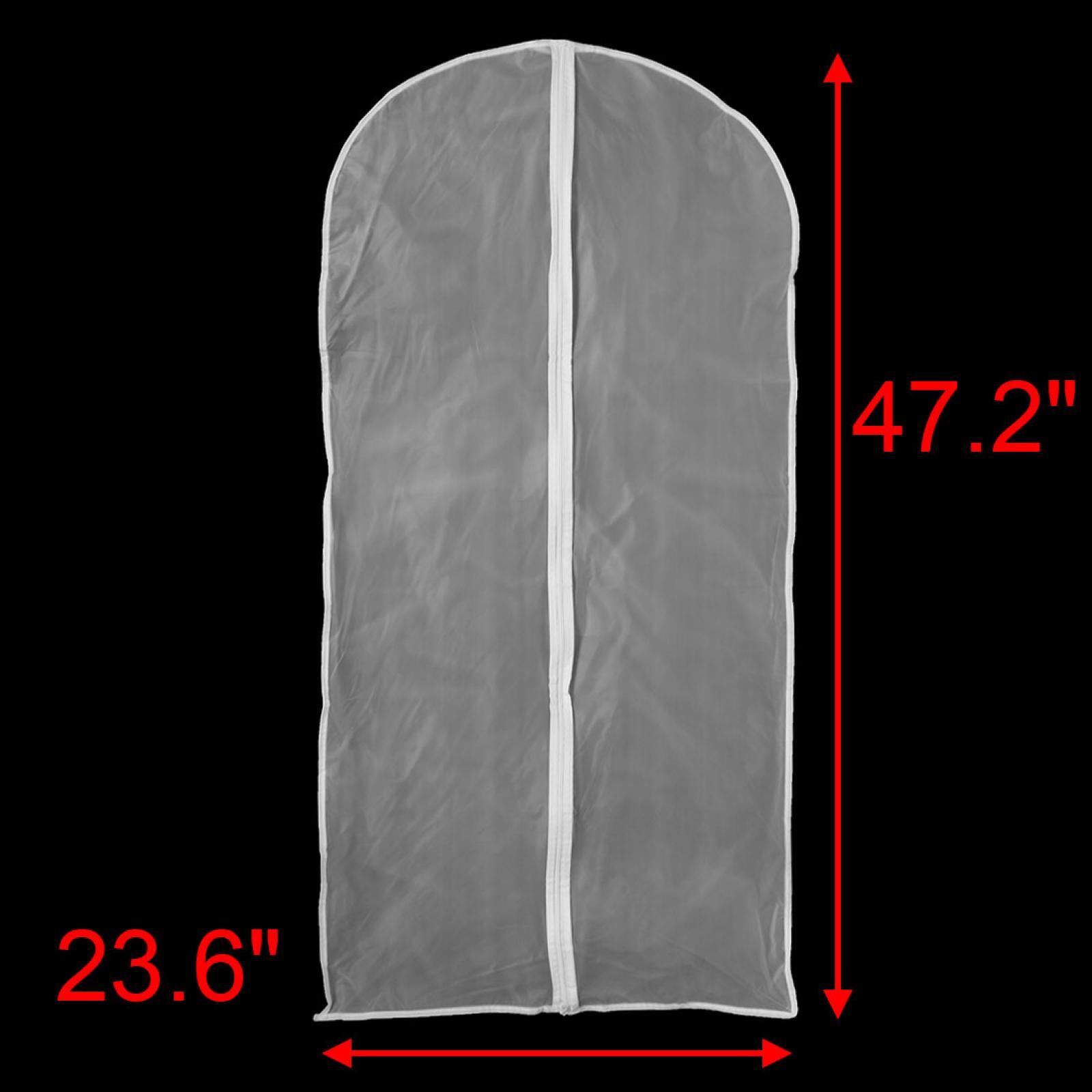 Home Room PEVA Dust Resistant Dress Suit Protector Clothing Cover Bag ...