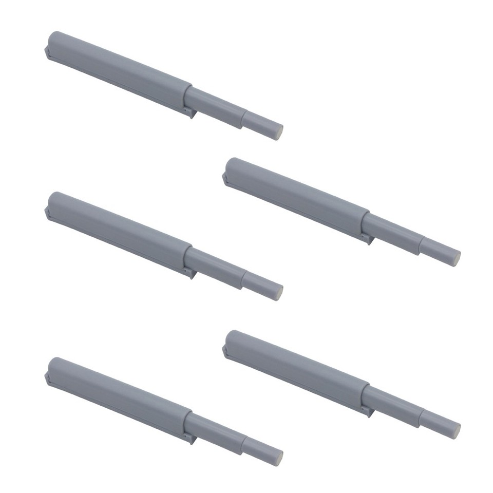 5Pcs Cabinet Door Damper Touch Open System Drawer Buffer ABS Hinge | eBay