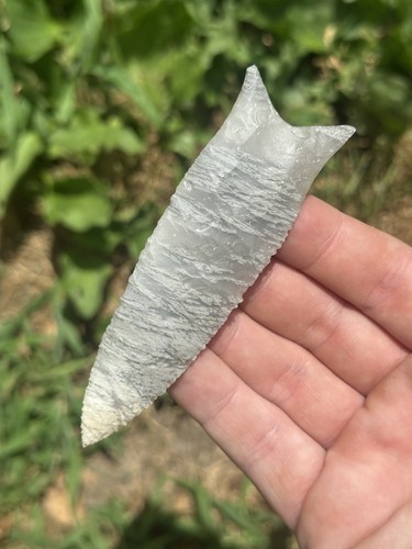 4” Novaculite Fluted Dalton Point, Indian Artifact, Arrowheads | eBay
