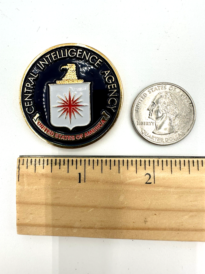 Central Intelligence Agency CIA Challenge Coin United States Of America ...