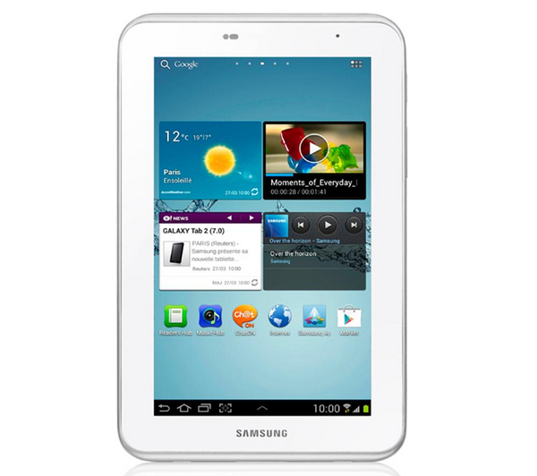 Tablet PC Samsung Galaxy Tab 2 GT-P3110 8 Go, Wi-Fi (Aucune capacité ...