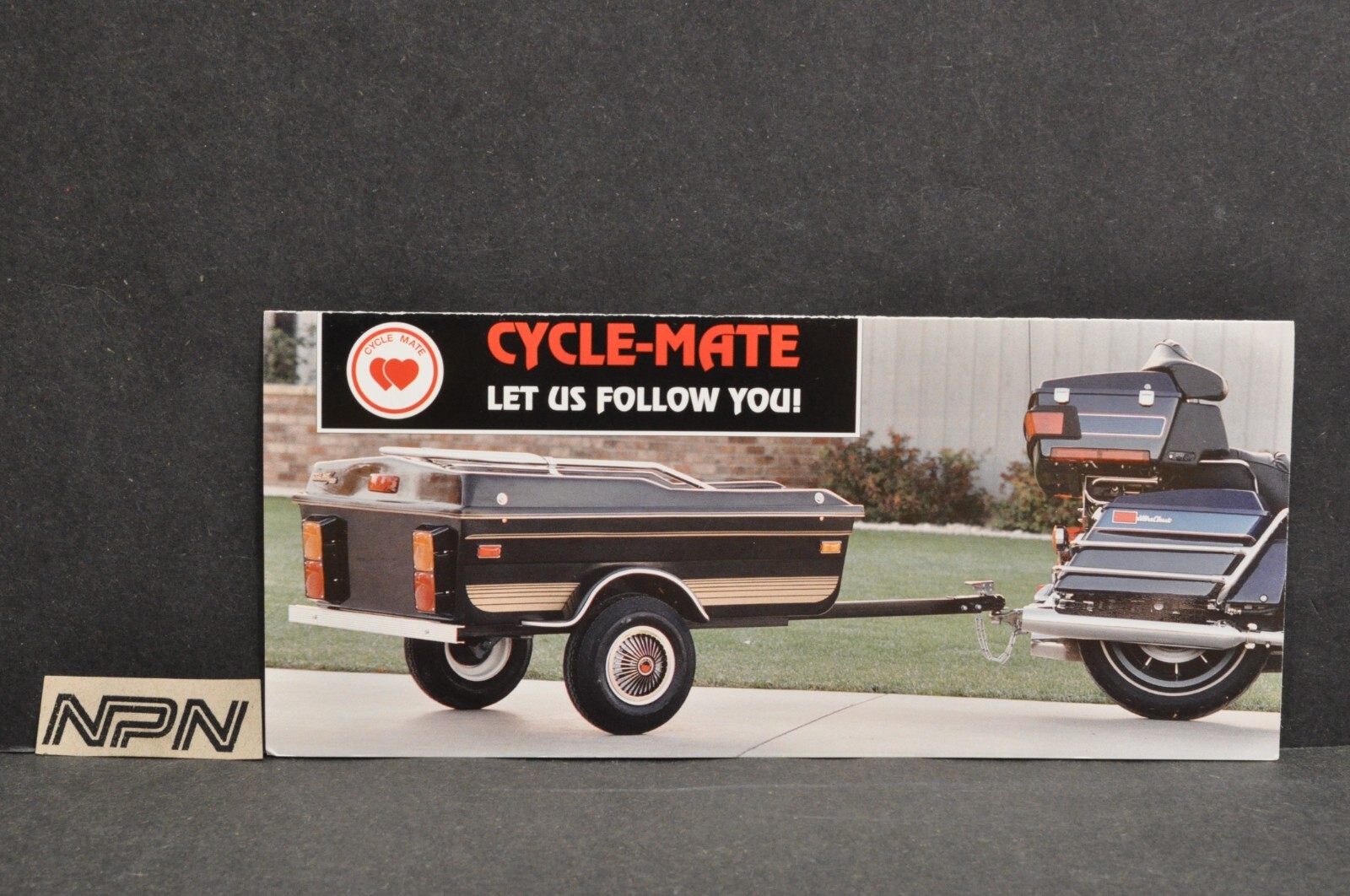 Cycle Mate Brochure CM1000 CM2000 Limited Motorcycle Trailer Specs NOS ...