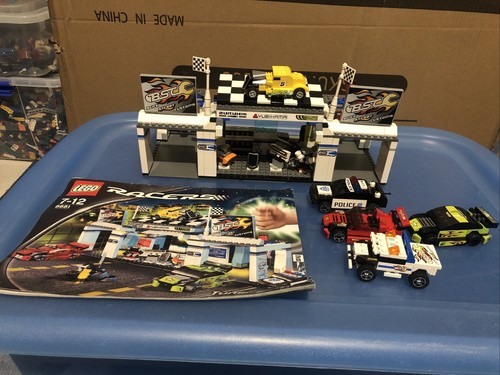 LEGO 8681 Racers - Tuner Garage - Tiny Turbos Complete Including ...