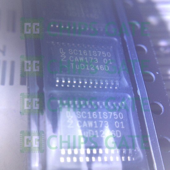 2PCS SC16IS750IPW,128 IC UART I2C/SPI 24-TSSOP SC16IS750IPW 16IS750 ...