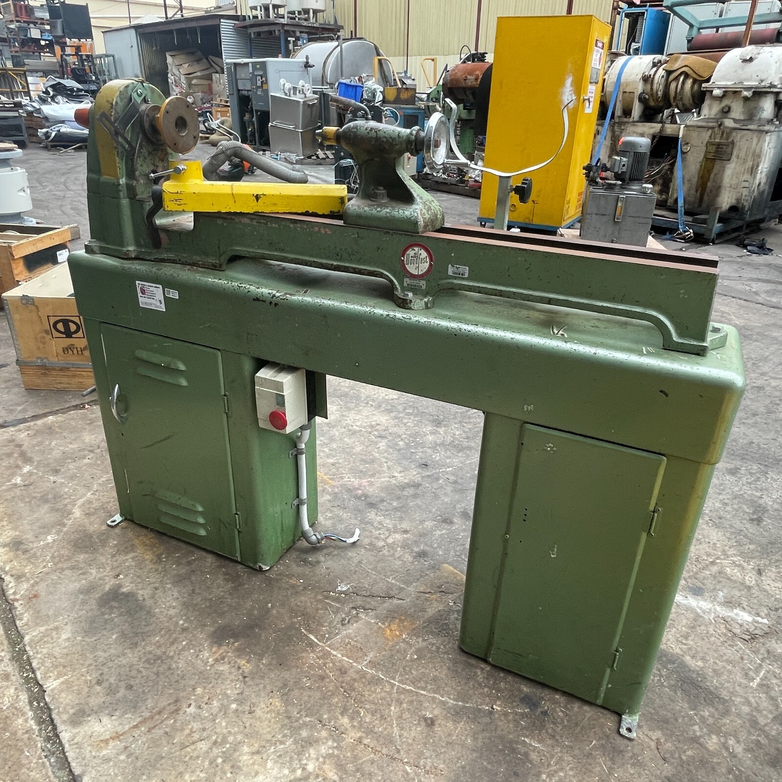 Woodfast 900 Woodlathe timber lathe woodworking machine STEADY TOOL bar ...