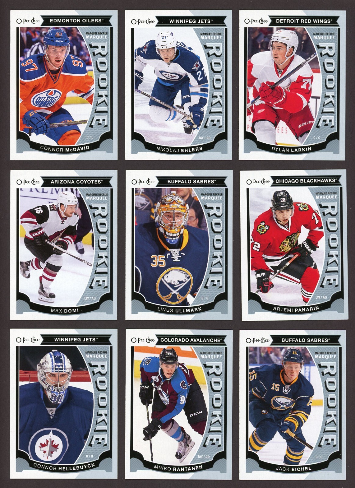 2015-16 O-Pee-Chee Update Complete Set (50) Connor McDavid Rookie *1962 ...