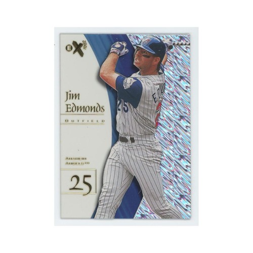 Jim Edmonds 1998 SkyBox E-X2001 Acetate #46 Anaheim Angels Baseball ...