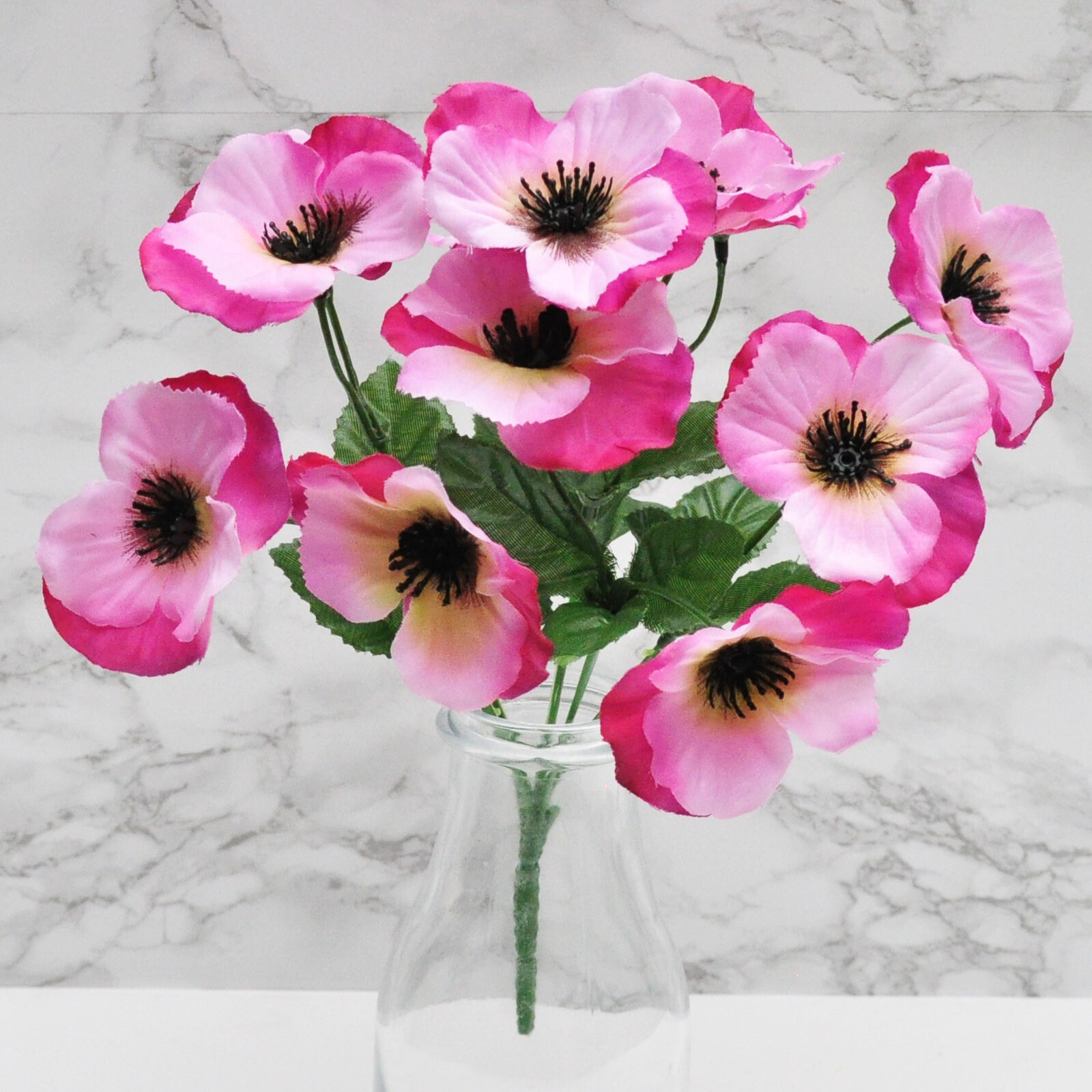 ARTIFICIAL SILK FLOWERS PANSY BUNCH 6 COLOURS Home Wedding Outdoor | eBay