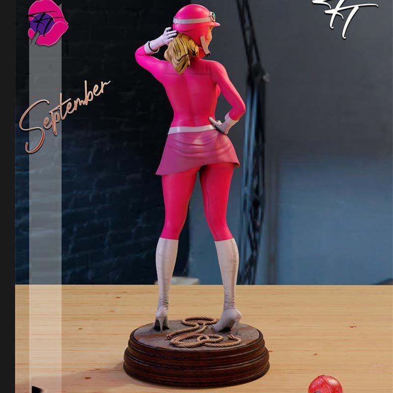 Penelope Glamour 1/4 3D Printing Model Kit Unpainted Unassembled GK 001 ...